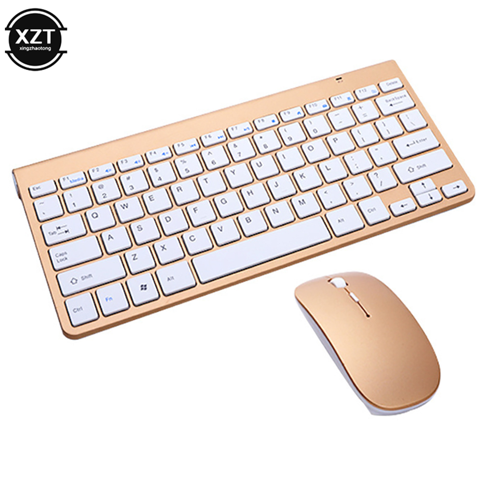 2.4G Wireless Keyboard and Mouse Protable Mini Keyboard Mouse Combo Set ...