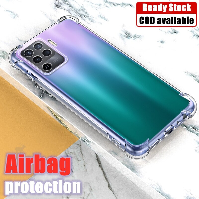 lthmy for OPPO F19 Pro CPH2285 Soft Gel Jelly Case Transparent Full ...