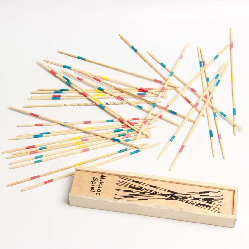 Children's Puzzle Game Pick Stick Wooden Multiplayer Desktop Toy 80s ...