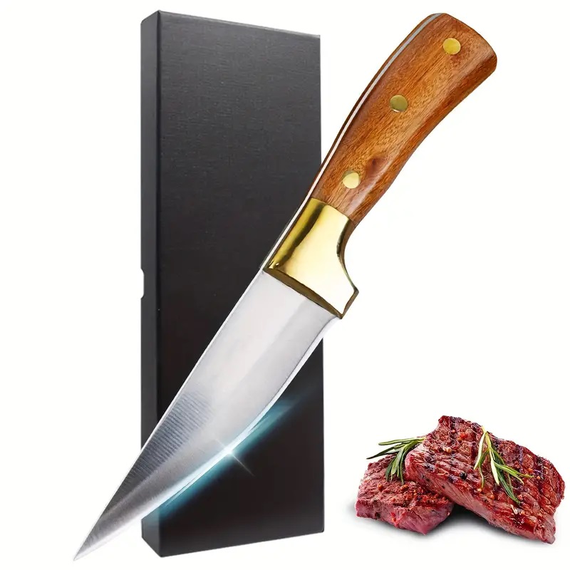 1pc, 7cr17 Professional Kitchen Knife, Bone Removal Knife, High ...