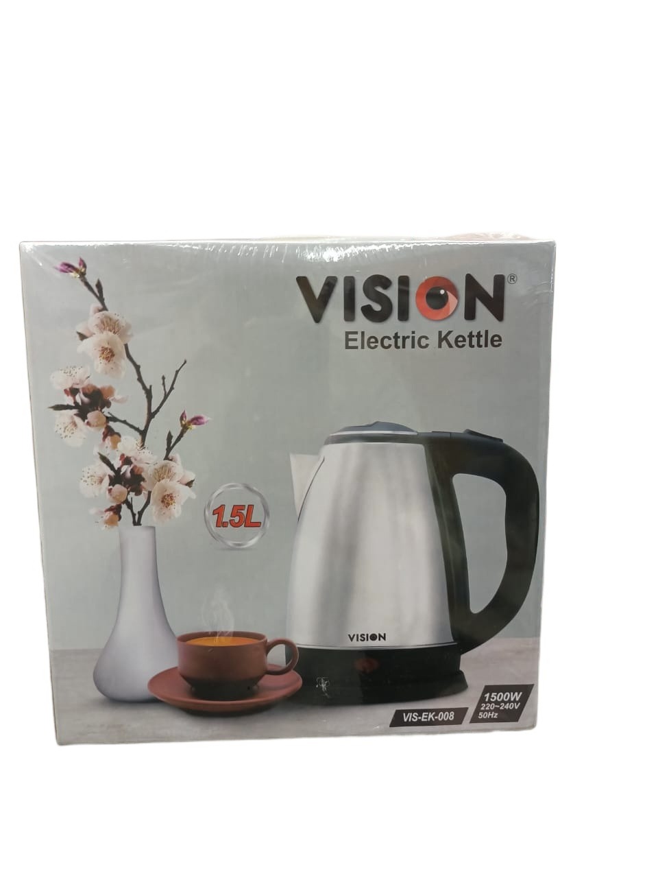 VISION Electric Kettle 1.5L VIS-EK-008 | Daraz.com.bd