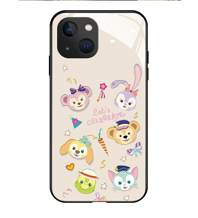 For OPPO A77 A77s A78 4G Back Cover Case glass Fashion Disney ...