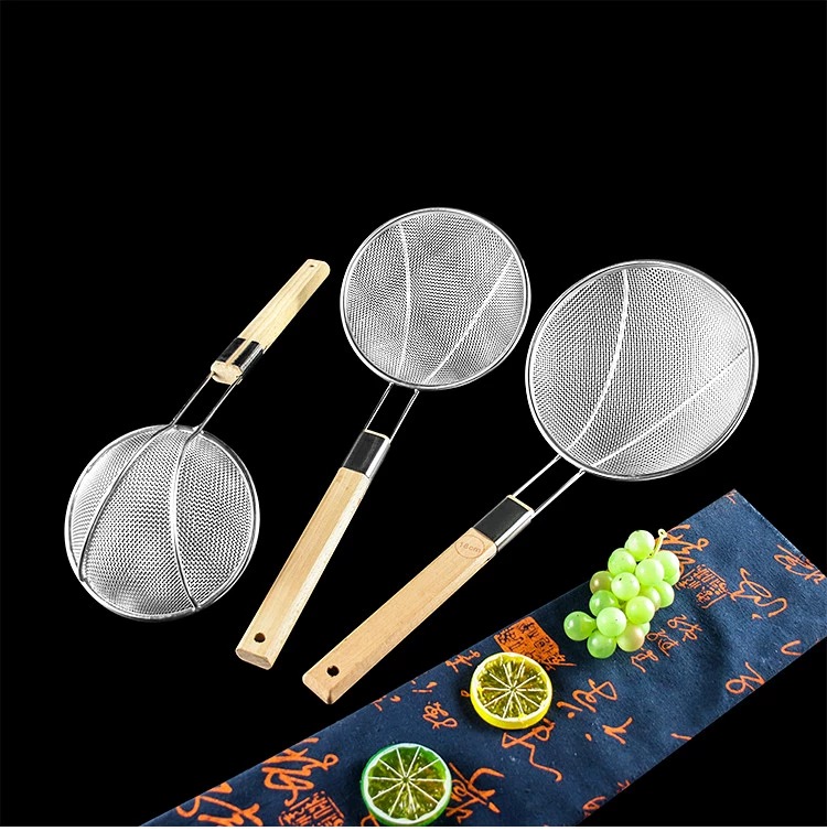 Fryer leaking spoon filter household stainless steel spoon fishing ...