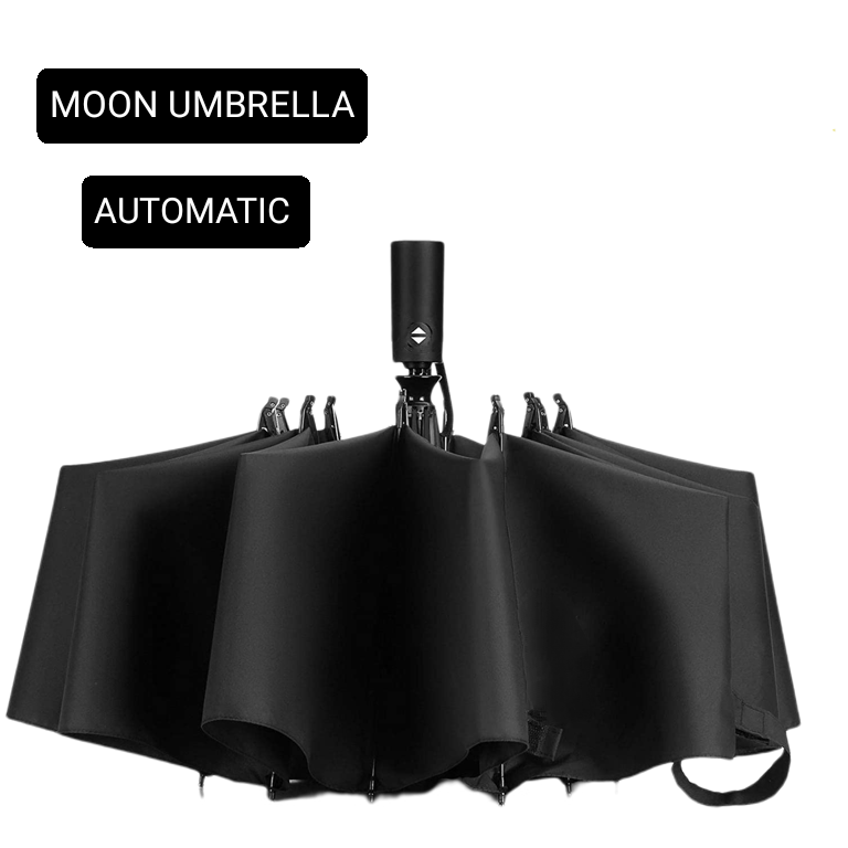 Moon Premium Quality Umbrella Auto Open Auto Close Sun Protection ...
