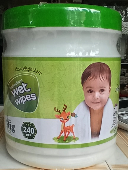 Bashundhara Baby Wet Wipes Super Big Pack - 240 pcs | Daraz.com.bd