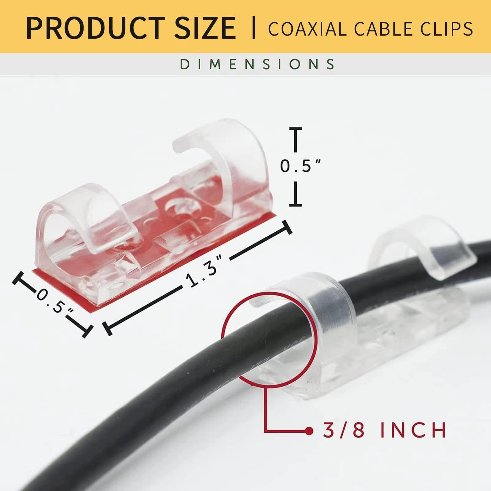 Self Adhesive Cable Clips Organizer USB Mobile Data Charger Cable Wire ...