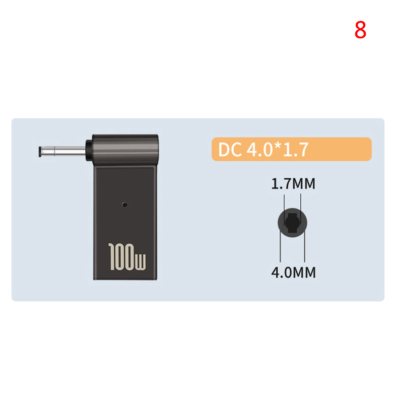 Laptop Power Adapter Connector Dc Plug USB Type-C Female to DC Male ...