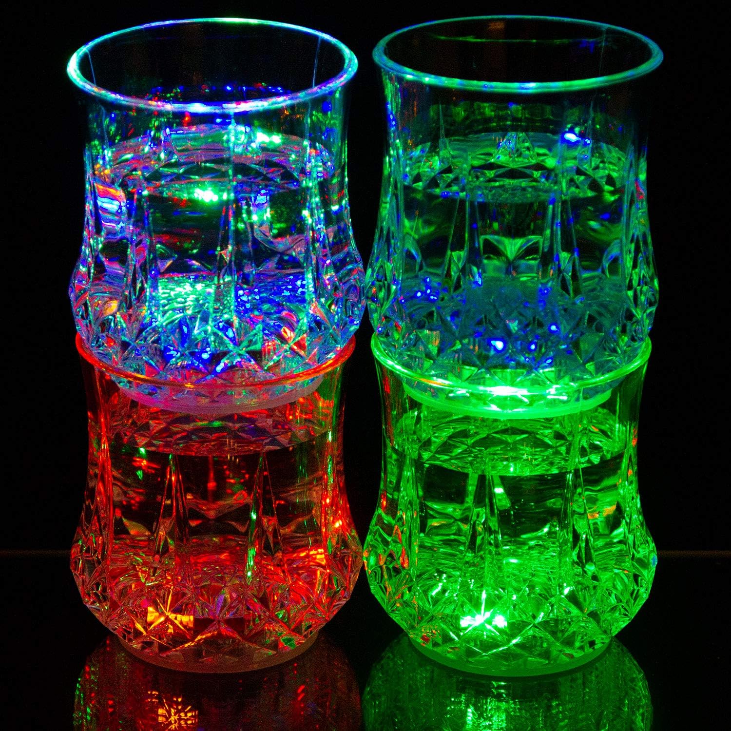 Liquid Activated Multicolor Led Blinking Glass - Add A Fun Element To ...