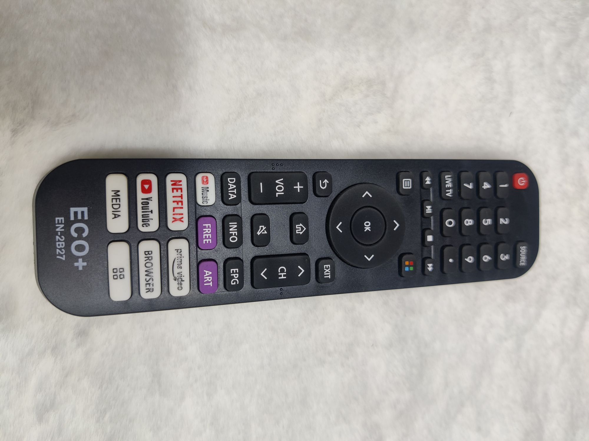 Remote Control For Eco+ Android Led Tv.