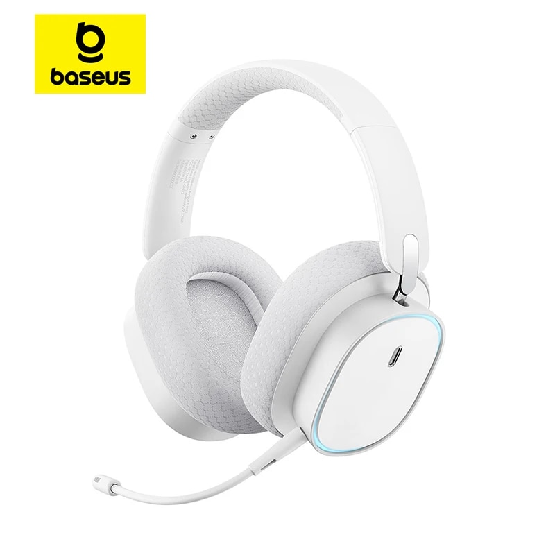 Baseus GH02 Gaming Wireless Headphone with Mic Over-Ear Headphones ...
