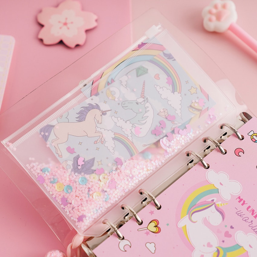 【happy one】A5 Pink cartoon Notebook for Traverlers Blank Page (Each 45 ...
