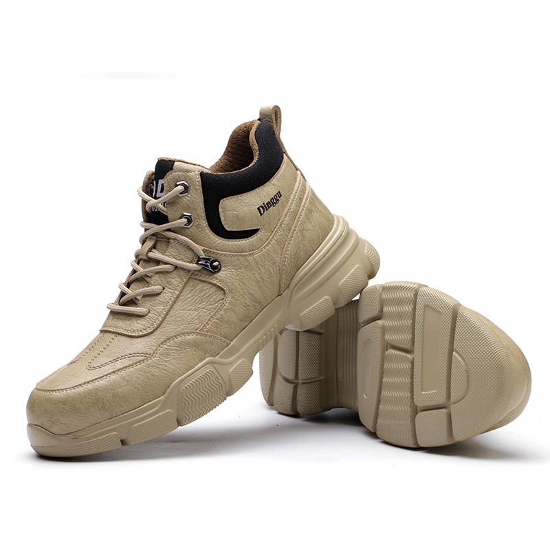 DINGGU safety shoes/ Steel toe and steel mid sole safety shoes/ Light ...