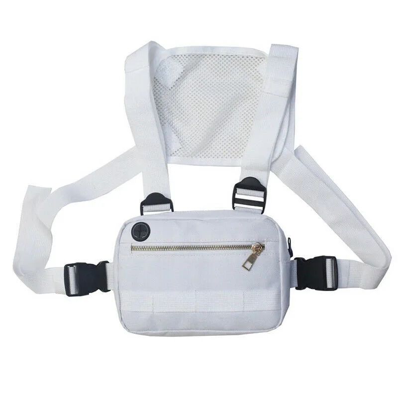 【3C VictoryEagle】Women Chest Waist Pack Hip-Hop Fashion Vest Tactical ...