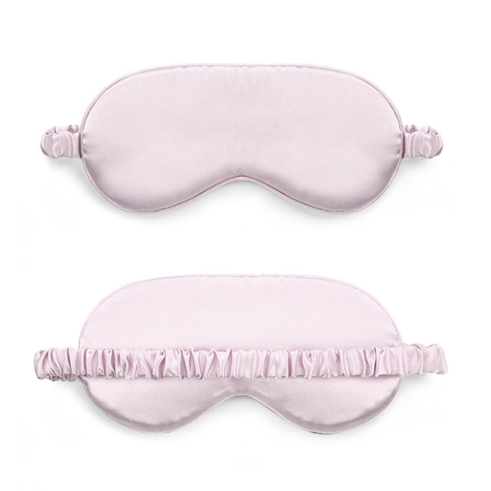 Silk Sleep Eye Patch Blindfold Sleeping Eye Mask Travel Health Care ...