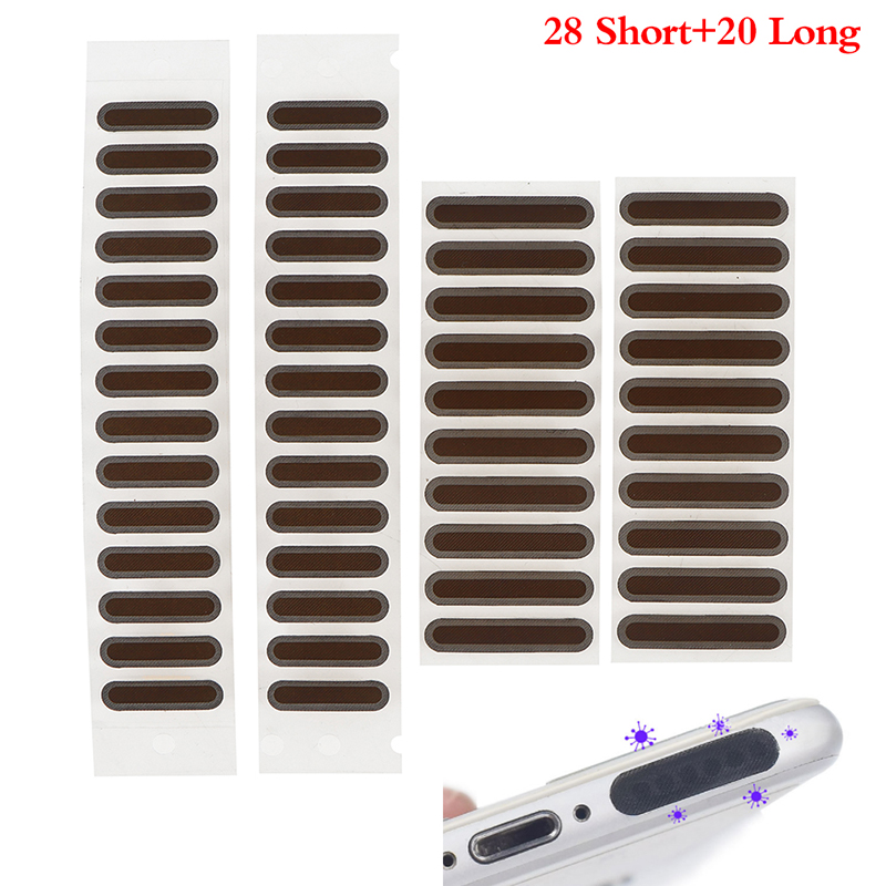 48pcs Mobile Phone Dustproof Net Sticker Speaker Mesh Anti Dust ...