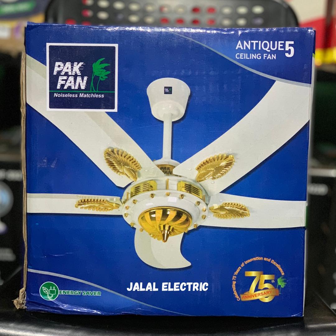 PAK Ceiling Fan Antique Model 56 Inch 5 Blades | Daraz.com.bd