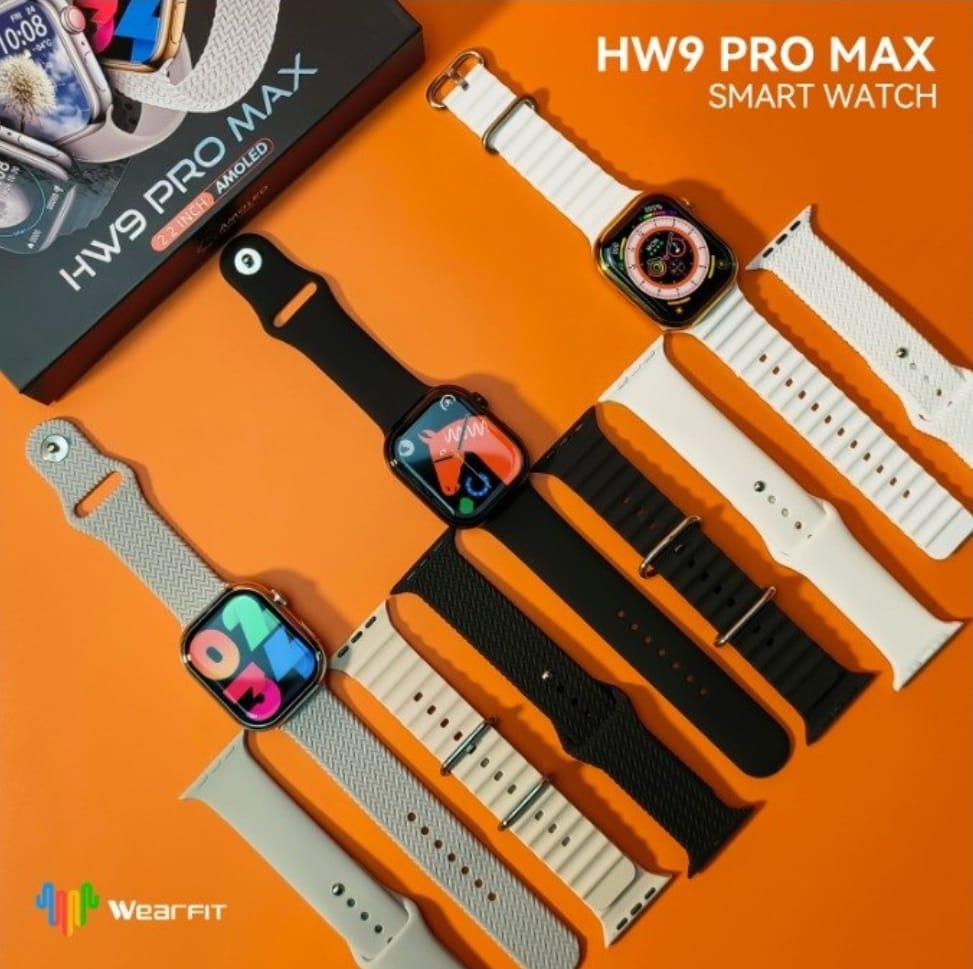 HW9 Pro Max Smart Watch (3 Straps In 1) | Daraz.com.bd