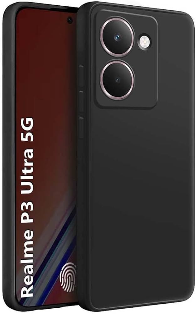 For Realme P3 Ultra 5G case Soft Silicone Cover Matte Full Protector ...
