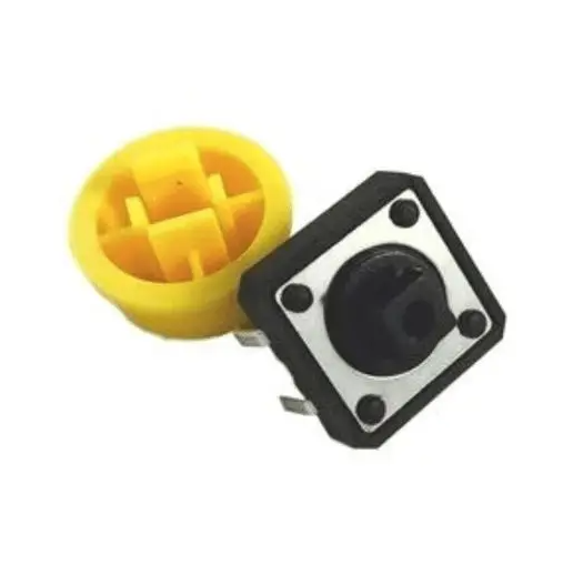 5Pcs - Tactile 4 Pin Push Button Switch - (12X12X7.3 Mm) - Explore ...