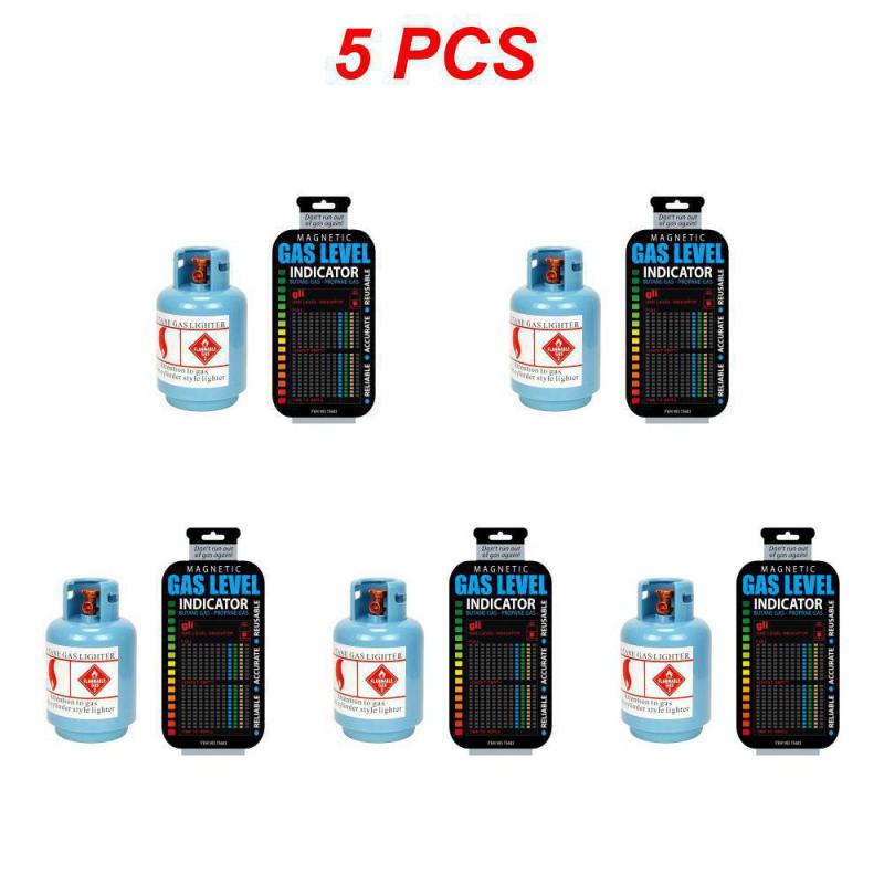 Propane Butane LPG Fuel Gas Tank Level Indicator Magnetic Gauge Bottle ...