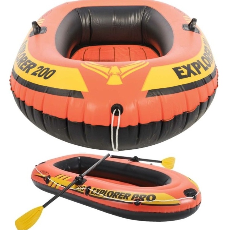 Intex 200 Inflatable Two Person Boat | Daraz.com.bd