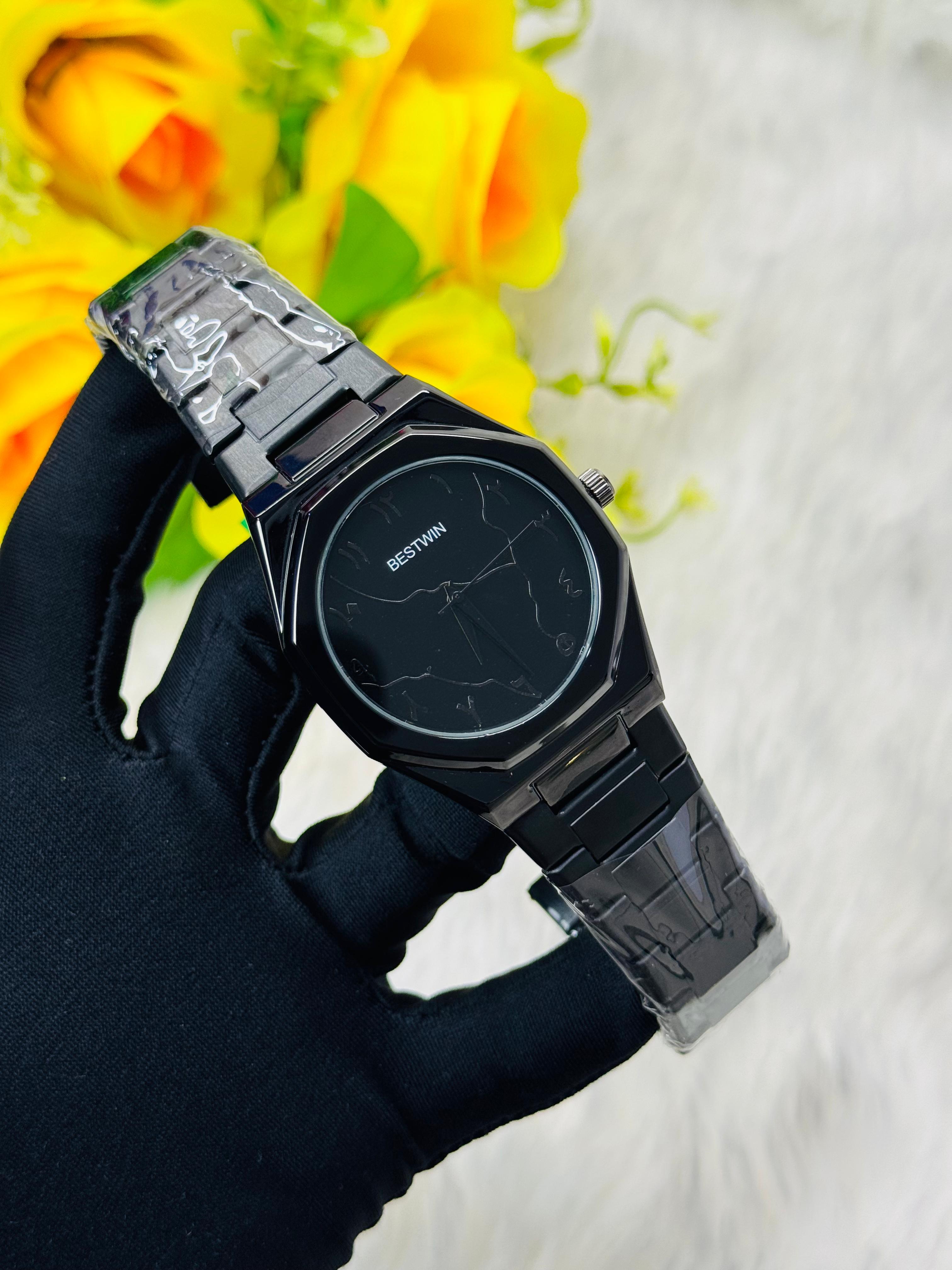 Arabic Dial Bstwin Stainless Steel Heavyweight Watch