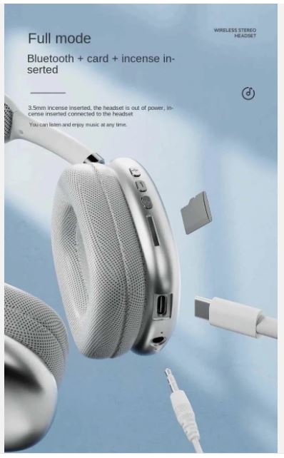 P9 Pro Max Air Wireless Bluetooth Headphones Noise Canceling Earphone