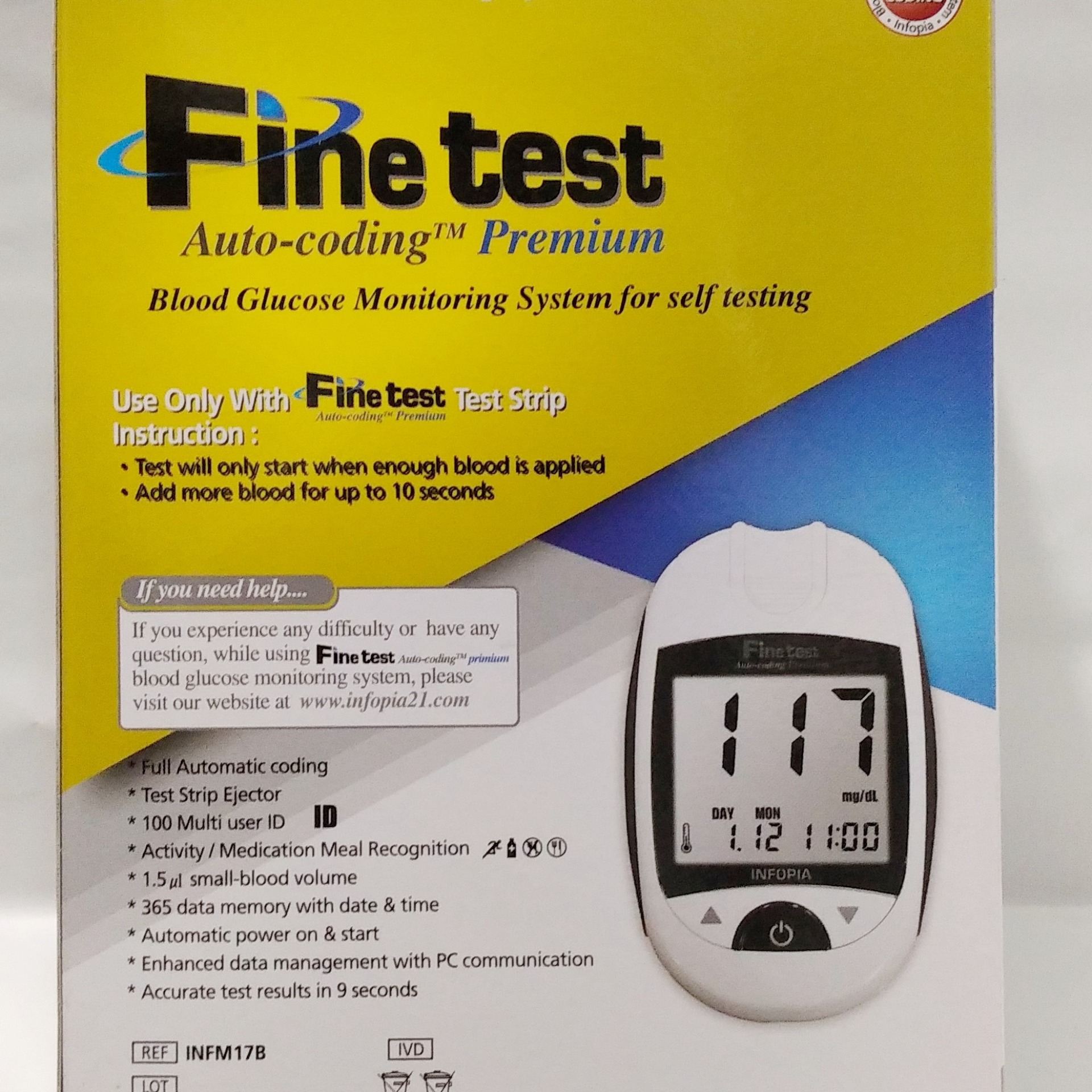 Fine Test Glucometer | Daraz.com.bd