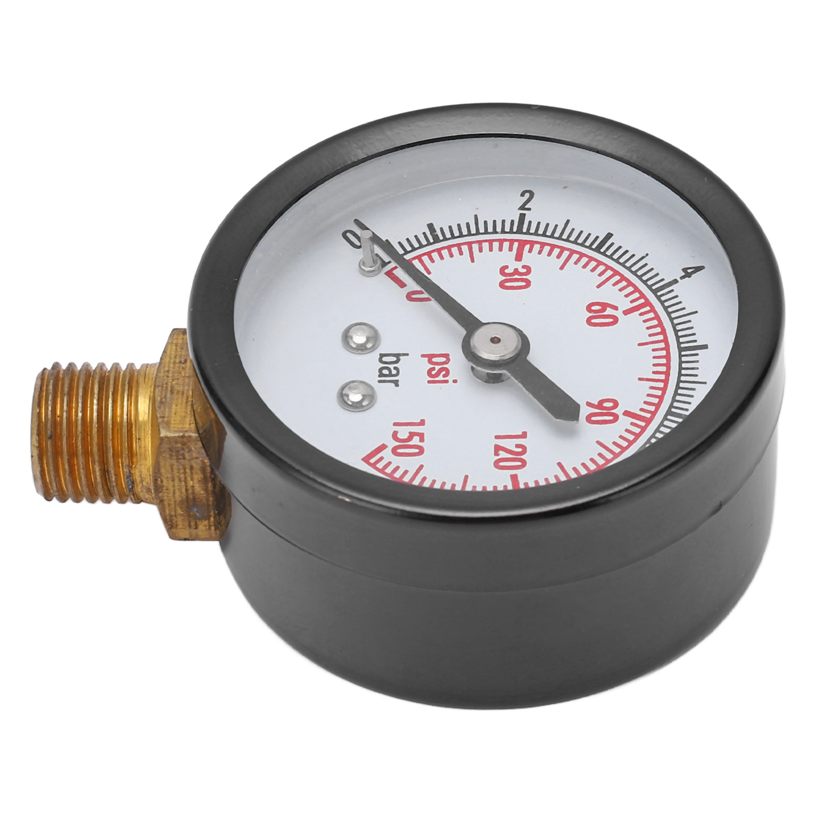Pressure Gauge Vertical Pressure Meter 0-10 Bar 0-150 Psi G1/4in Connection | Daraz.com.bd