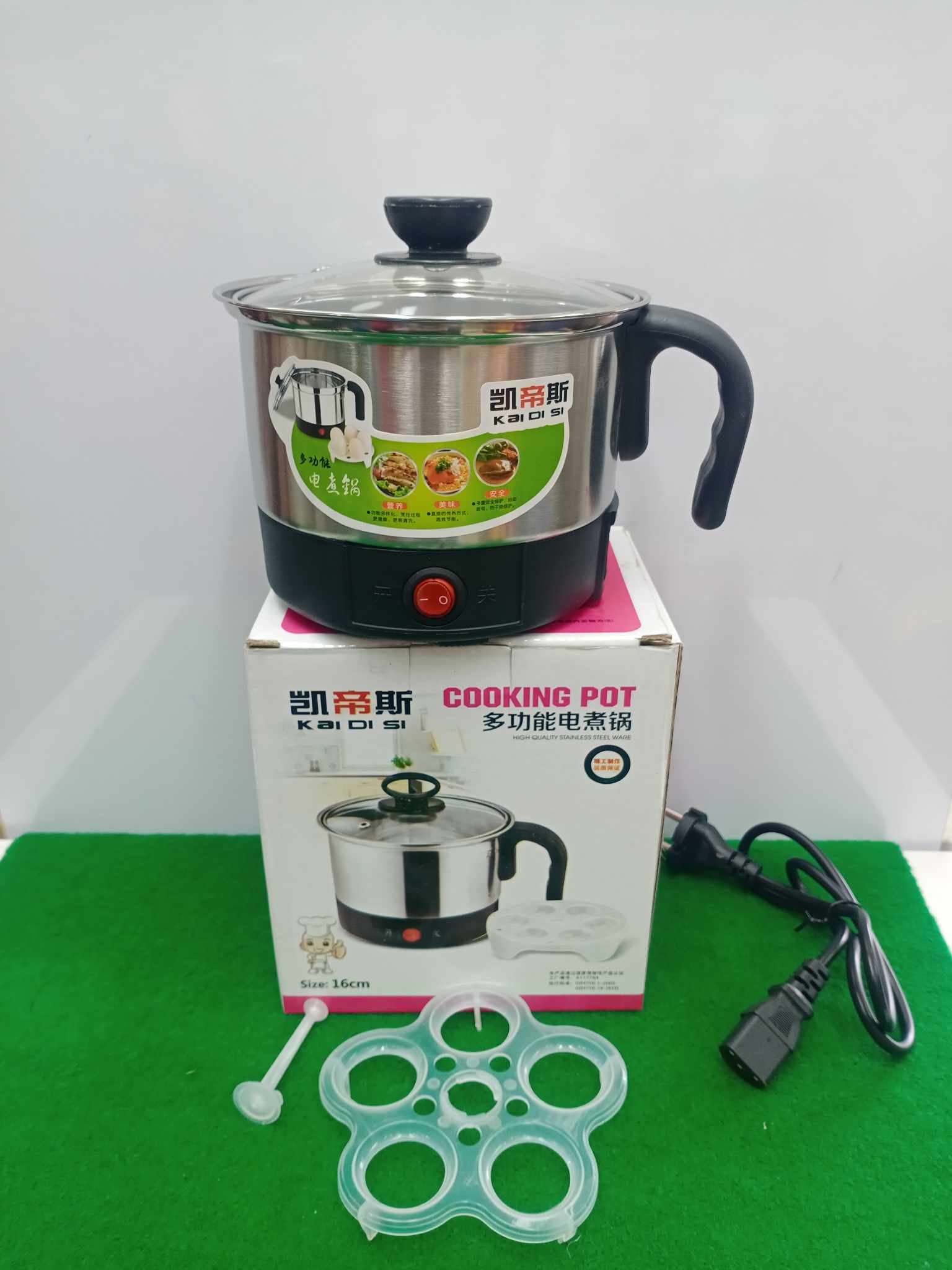 Electric Multi Cooker Frying Pan Grill Pot Mini Rice Cooker Multicooker ...