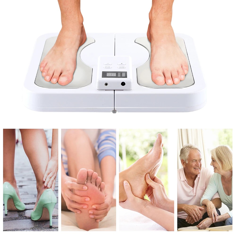 Electric Ems Foot Accupoint Massager Mat Pad Muscle Blood Circulation ...