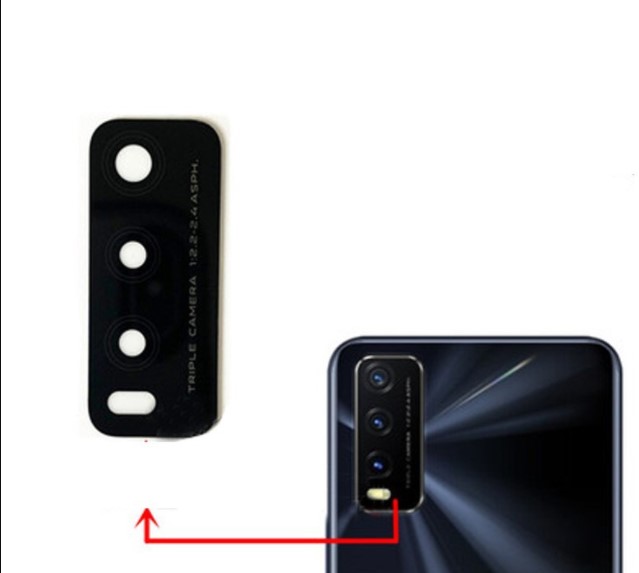 for Vivo Y20 Camera Main Glass Replacement Glass Slide, Glass ...