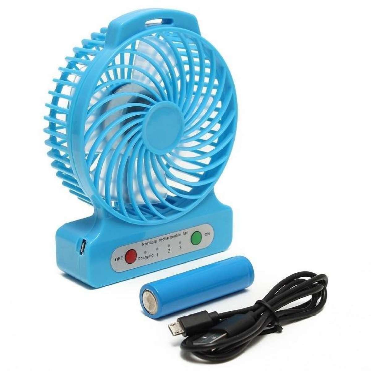 Outdoor Mini Portable USB Rechargeable Fan | Daraz.com.bd