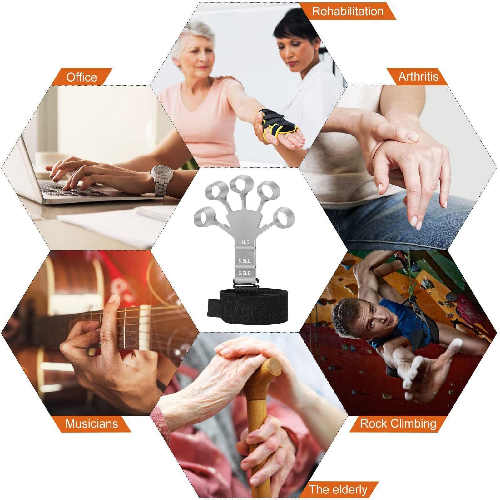 Finger Exerciser Hand Strengthener Hand Exercise Equipment Finger ...