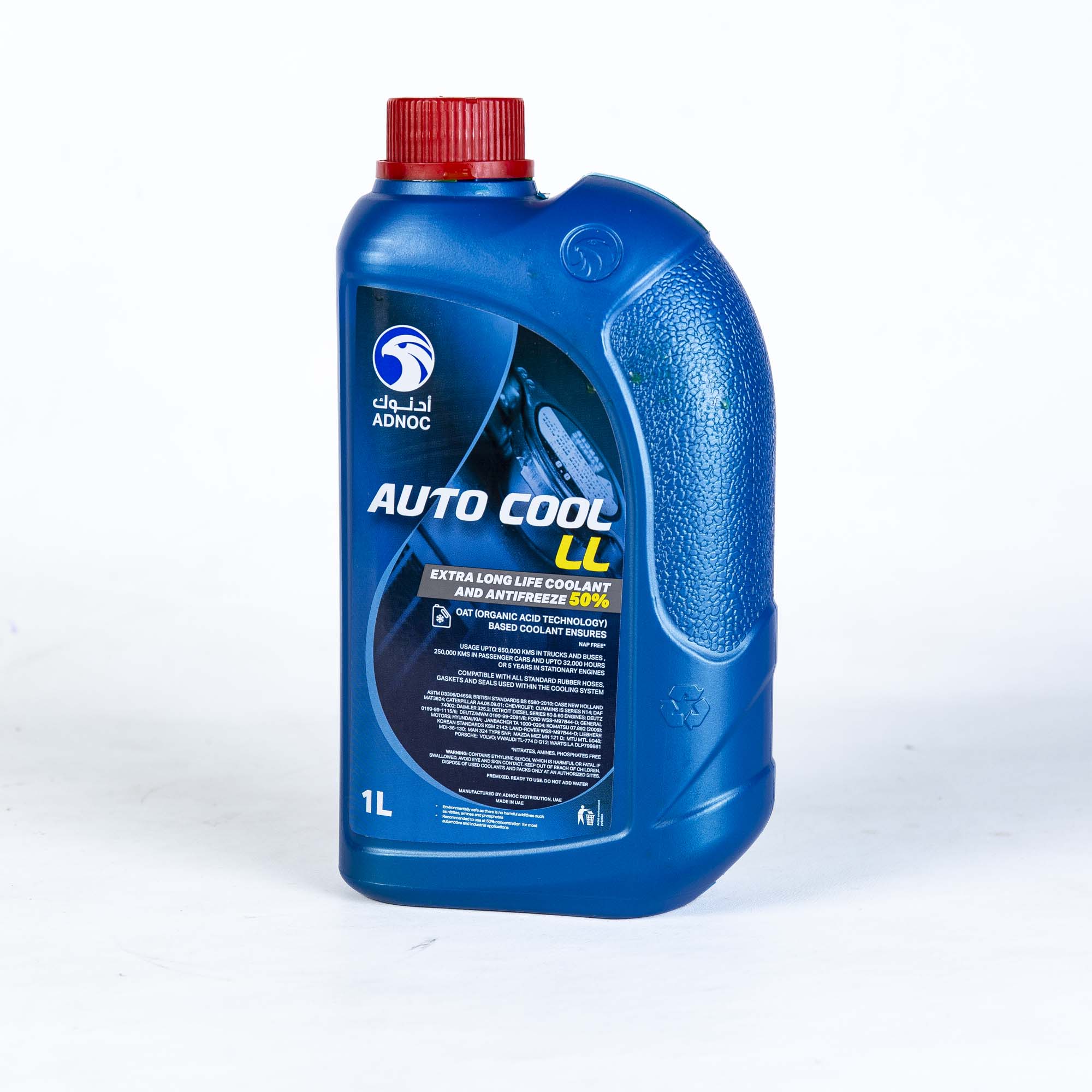 ADNOC Auto Cool LL, 50%_ Premixed Coolant_ Green Color_ 1L | Daraz.com.bd