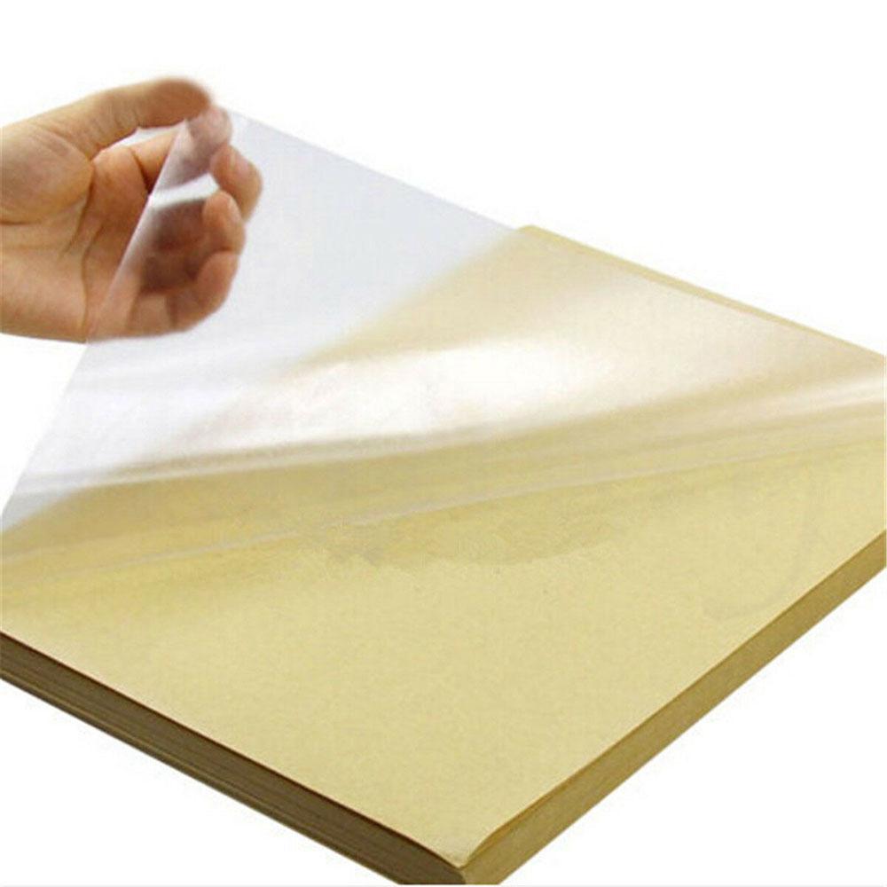 A4 Transparent Clear Sticker Paper – Glossy Waterproof Label Paper for ...