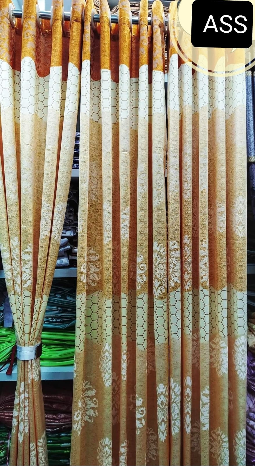 Home Tex curtains ( 5kuchi porda ) unique design | Daraz.com.bd