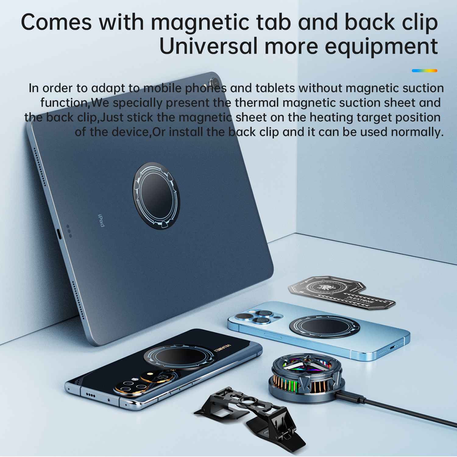 PLEXTONE EX1 Pro RGB Mobile Phones Cooler Professional Game Player ...