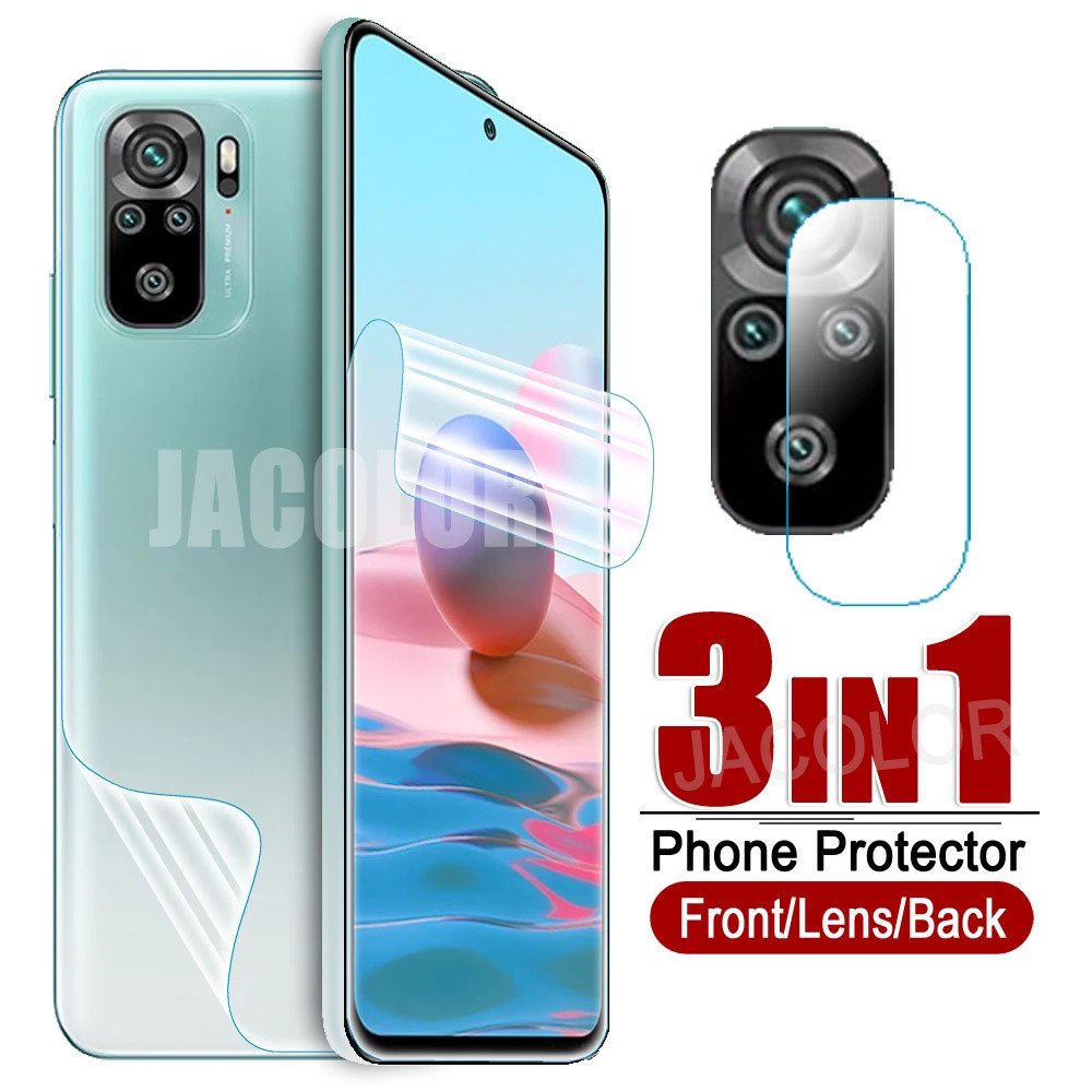3 in 1 Combo Pack of Matte Screen Ceramic Protector, Camera Lens ...