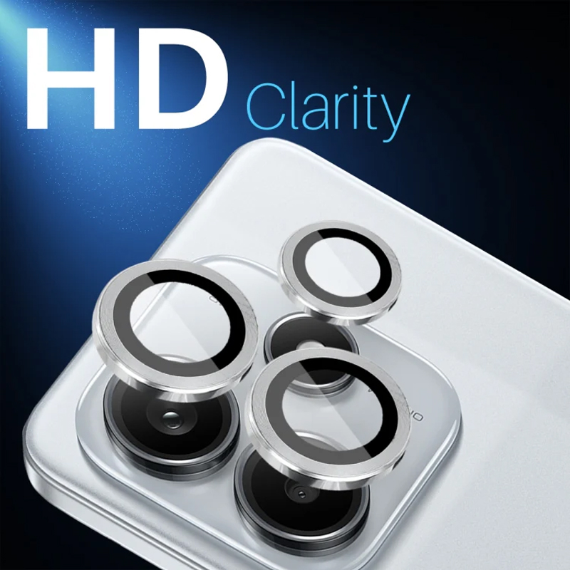 Xiaomi Redmi Note 14 4G Lens Protectors Metal Ring Case Camera Tempered ...