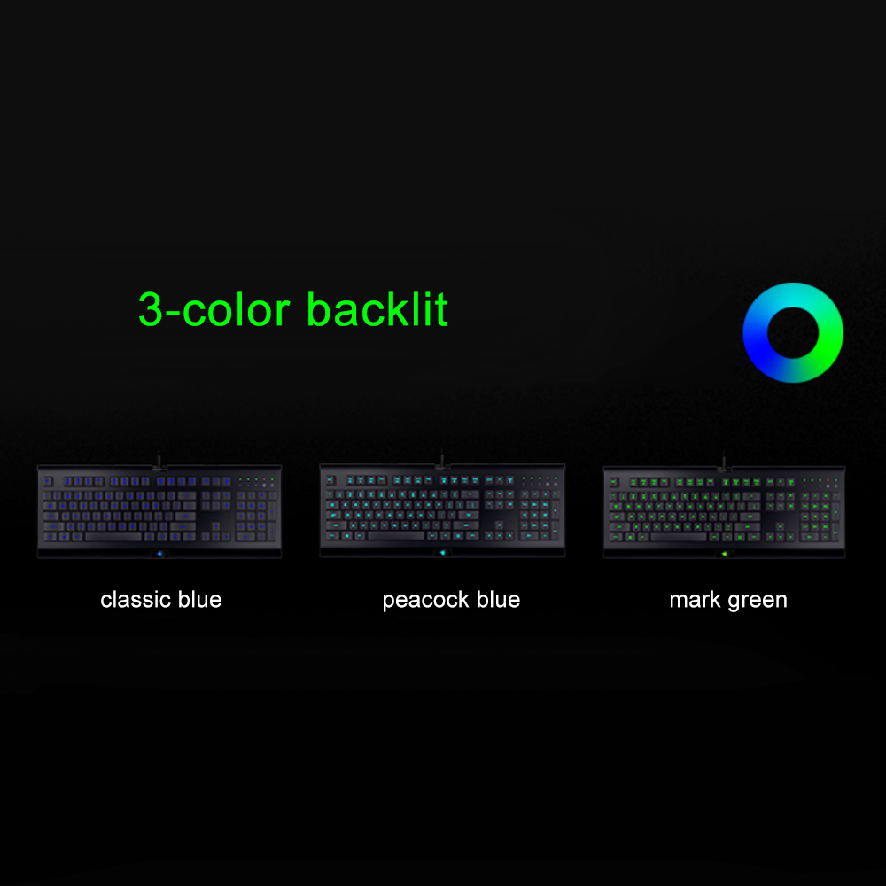 Razer Cynosa Pro Wired Gaming Keyboard Backlit Membrane Keyboard for ...