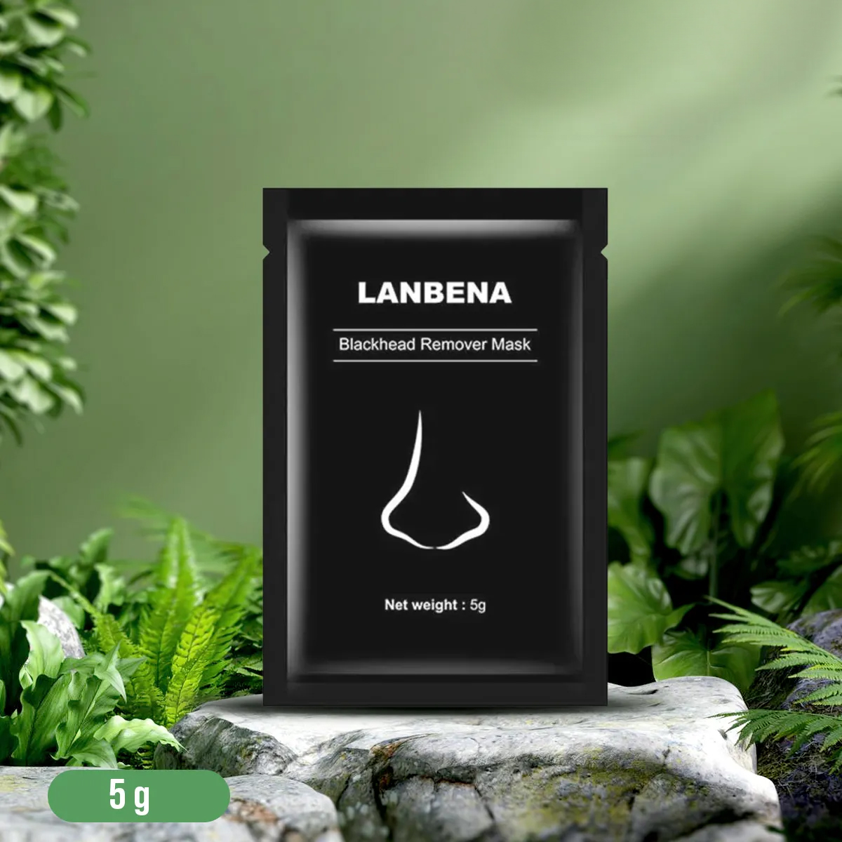 LANBENA Black Mask Blackhead Remover Peel Off Mask Mud Face Mask ...
