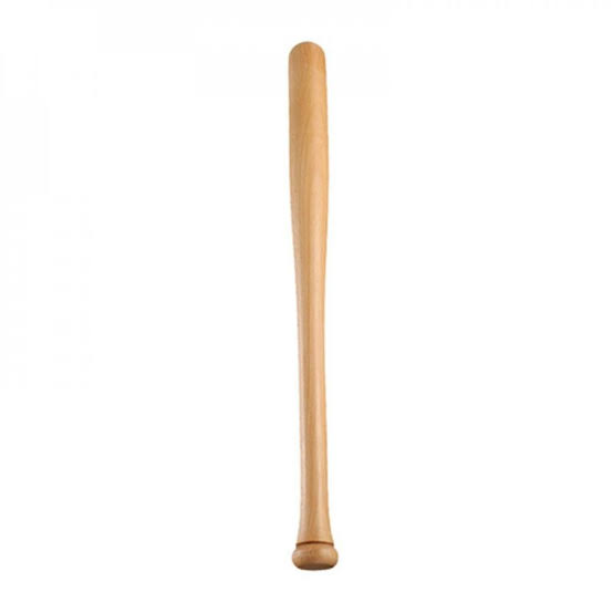 Wooden Baseball Bat (34) Inches Solid Wood - Step Up To The Plate With ...