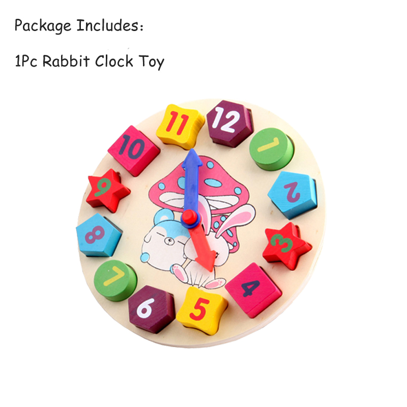 Colorful Bamboo Counting Sticks Clock Toy Mathematics Montessori ...