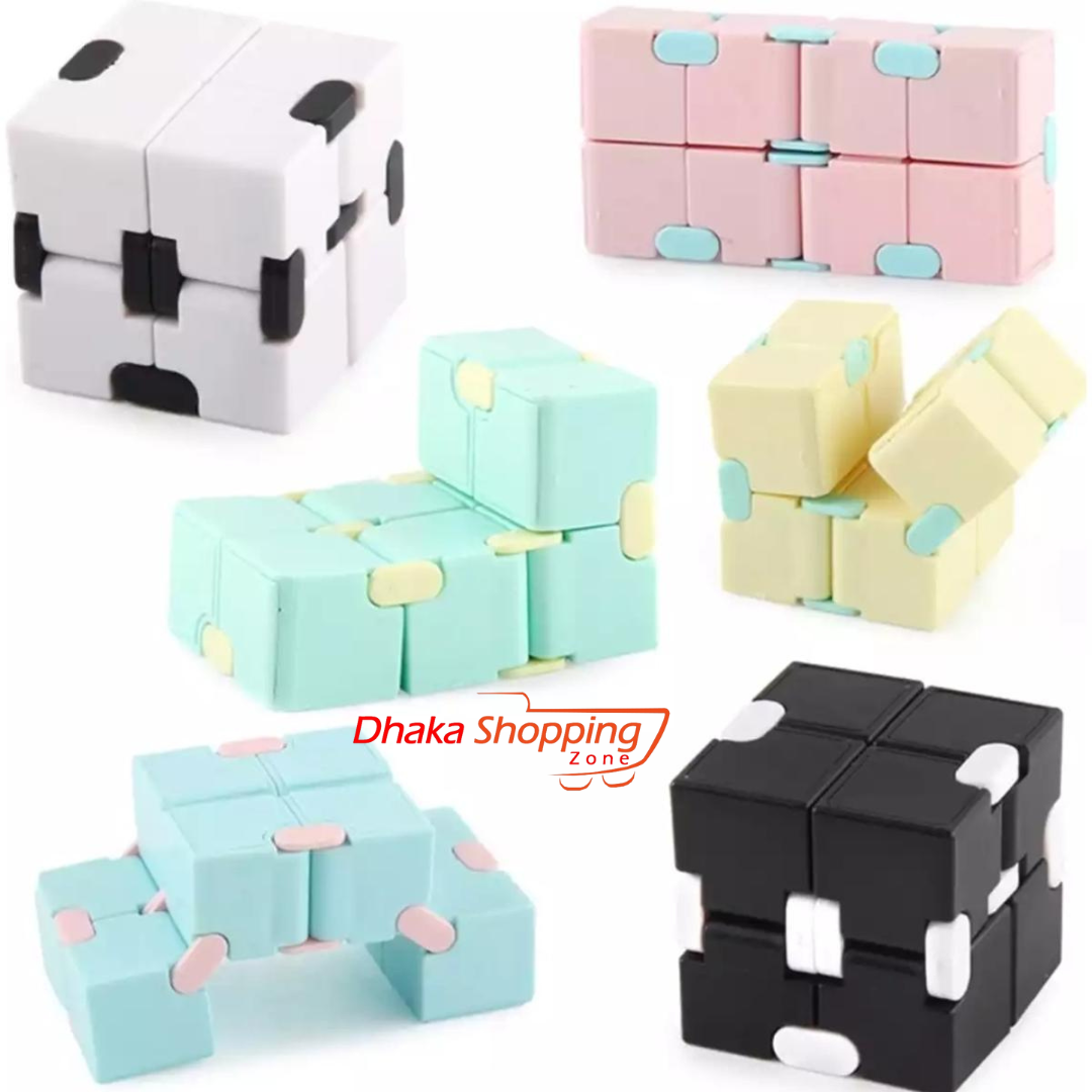 Infinity Cube Fidget Toy Sensory Fidgeting Game- Lifestyle Mall-Fidget ...