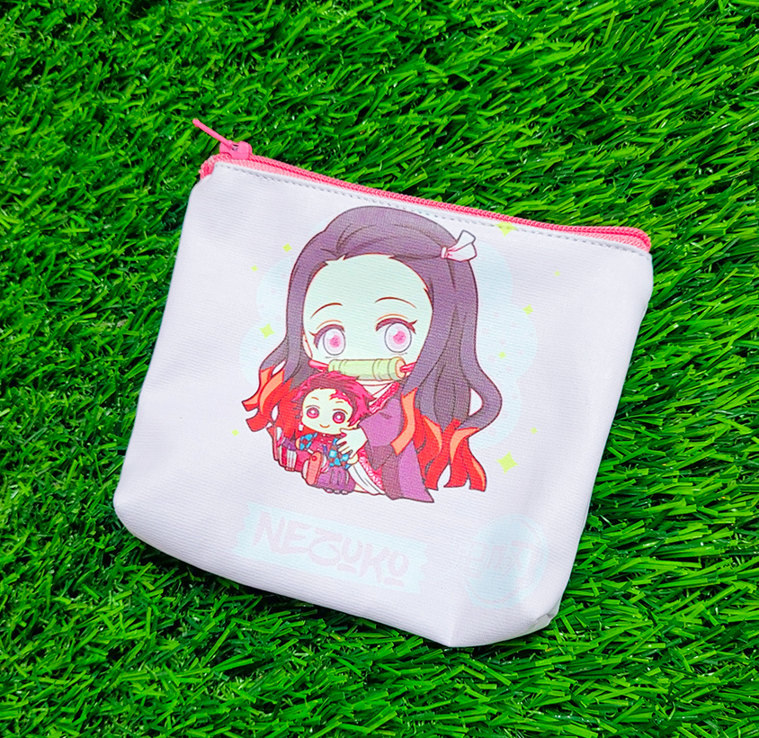 Anime Cute Purse Money Bag for Anime Fans Naruto Nezuko Gojo - Anime ...