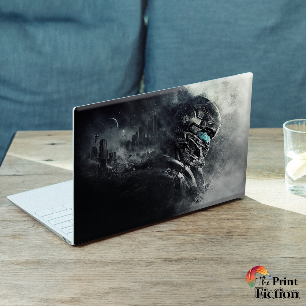 Spartan Locke Halo Game Laptop Sticker, Skin And Decal Stickers