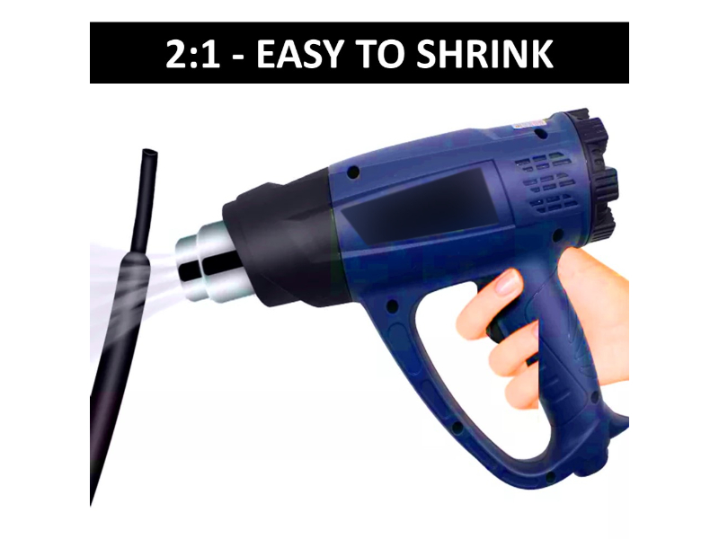 Heat Shrink Tubing Tube Assortment Wire Cable Insulation Sleeving Kit ...