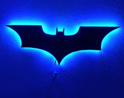 3D Batman Led Wall Lamp - Gaming Decor Unic Collection room decor Eagle ...