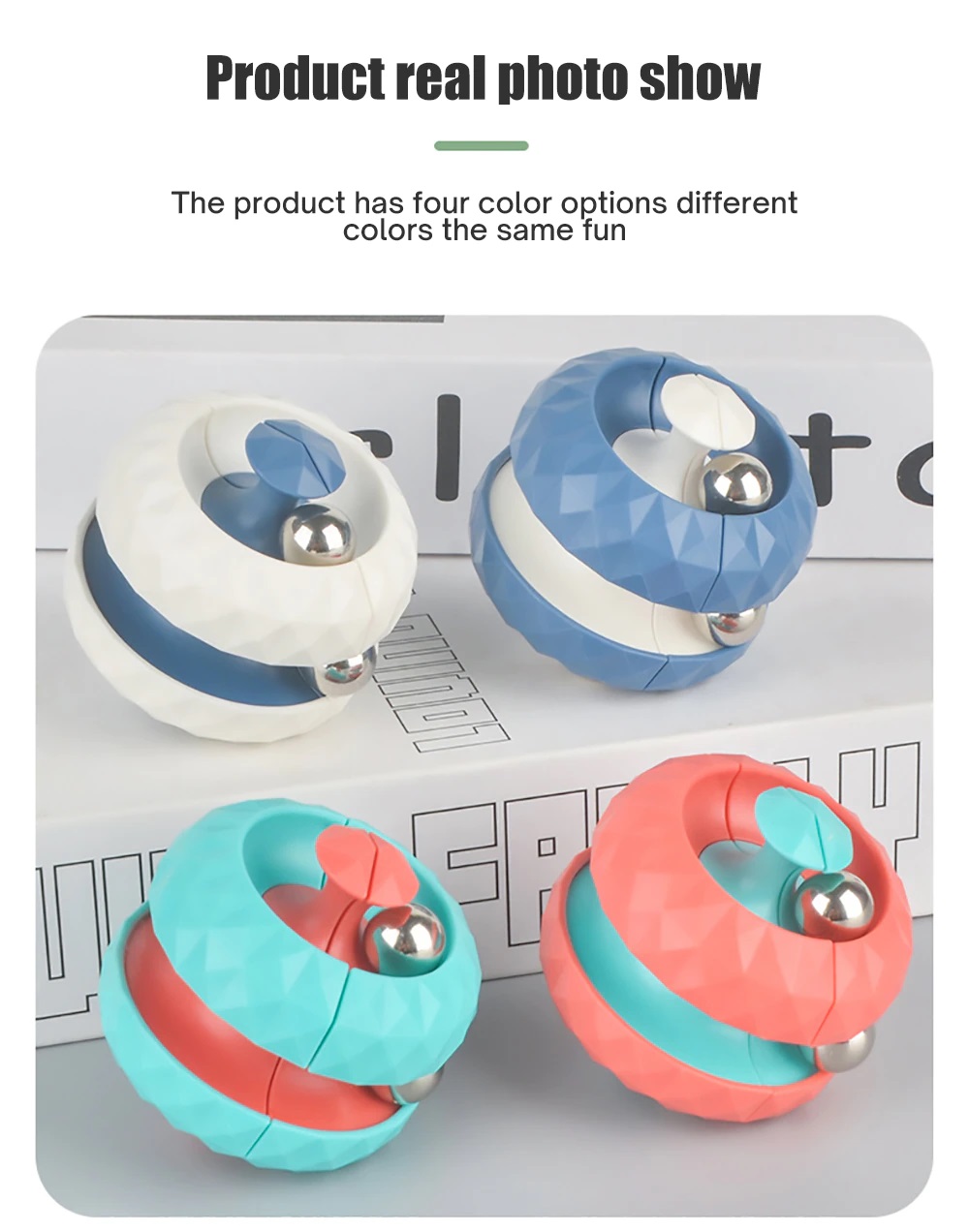 Decompression Toy For Adults Children Autism Orbit Ball Cube Anti ...